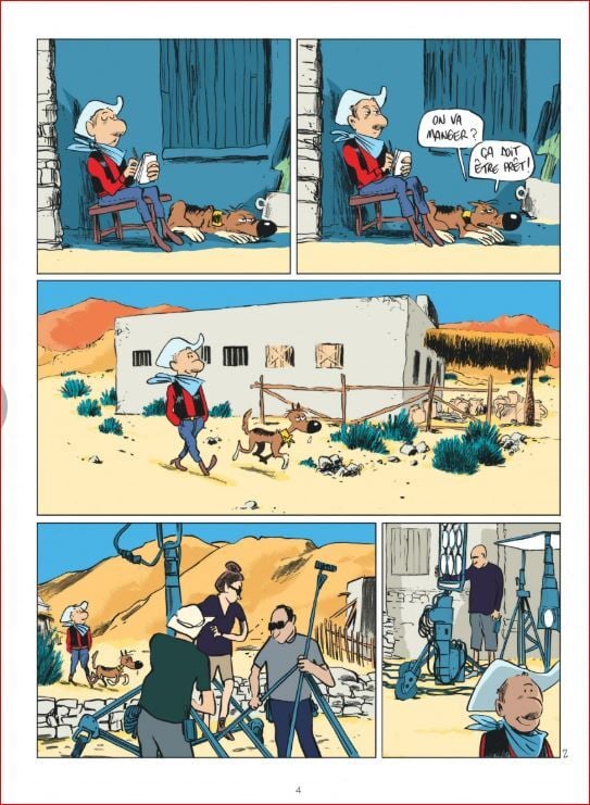 Guillaume Bouzard opnieuw in het universum van Lucky Luke