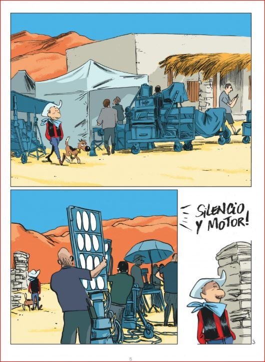 Guillaume Bouzard opnieuw in het universum van Lucky Luke